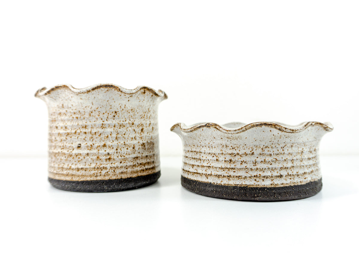 Danish Ceramic Planter set by Kaj Henning Jensen for KH Keramik, 1970s ...